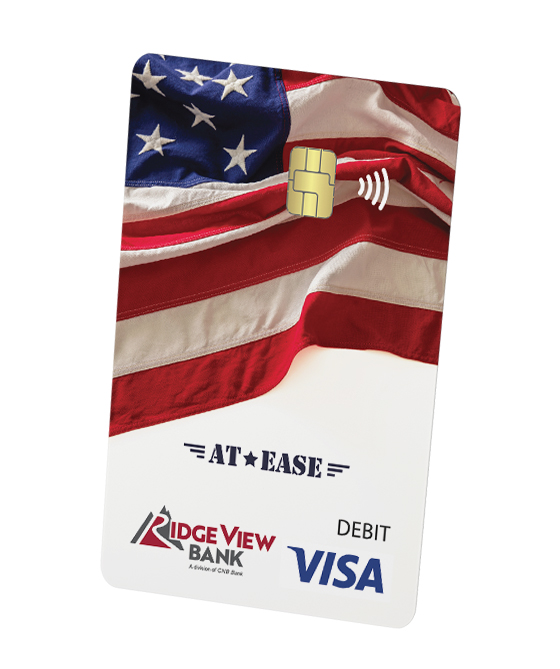 At Ease Checking | Ridge View Bank